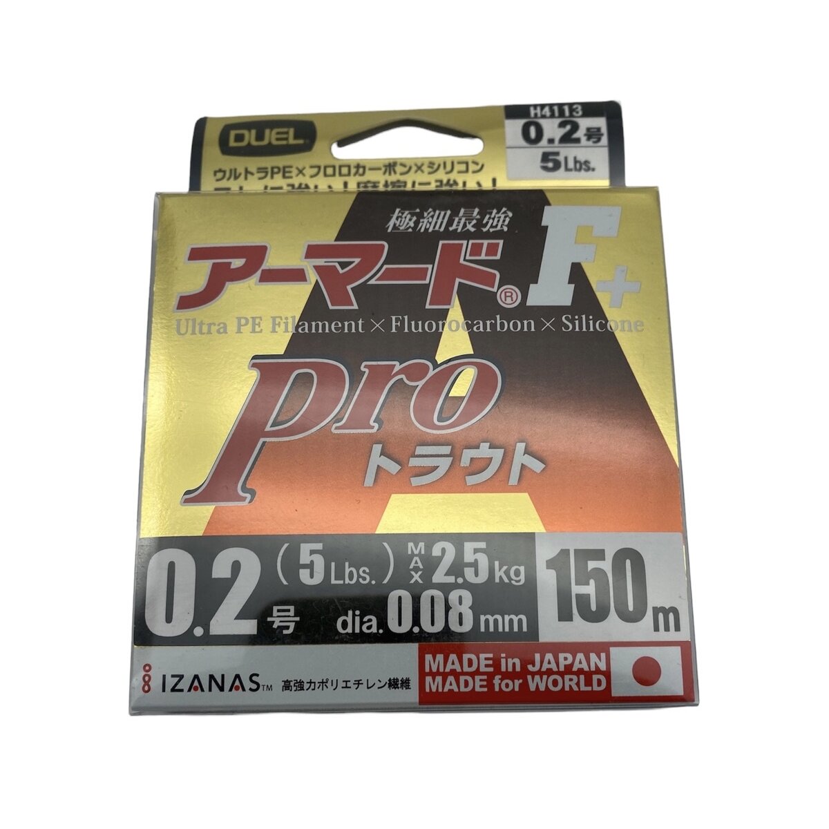 DUEL Armored F Pro PE 0.2 - Angeln-Forellen.de Der Online-Shop rund ums ...